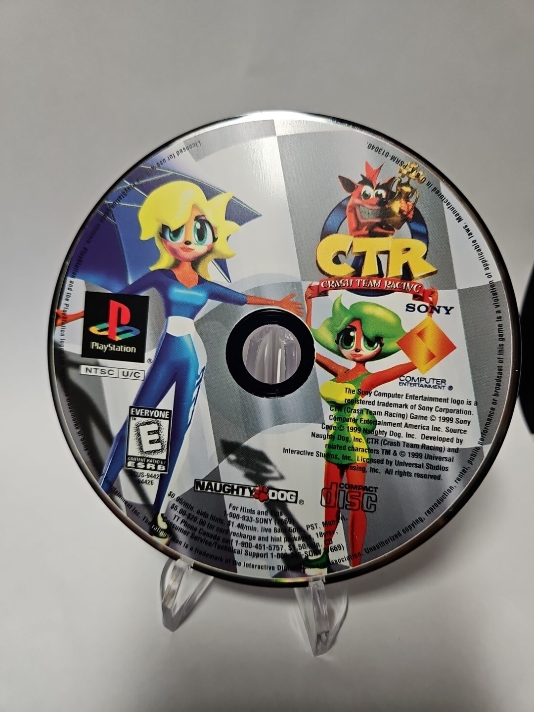 CTR Crash Team Racing Sony PlayStation 1 PS1 Loose | eBay