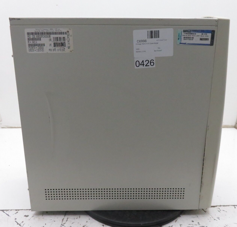 Vintage Retro PC Case Beige Sleeper Build AOpen KF45A Computer Case ATX ...