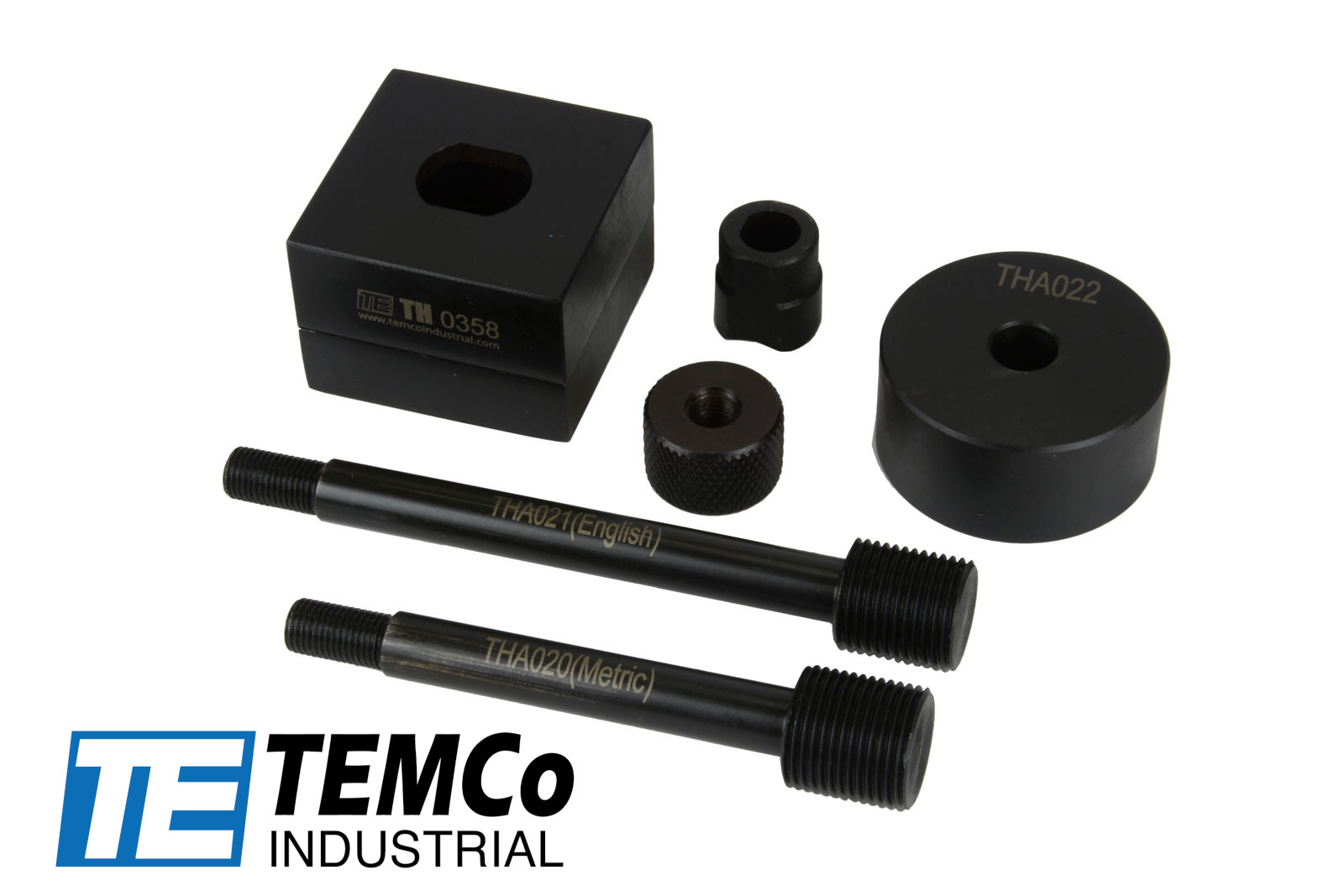 NEW TEMCo Double D Punch Die Unit Set 0.769" x 0.642" Knockout Hole w ...