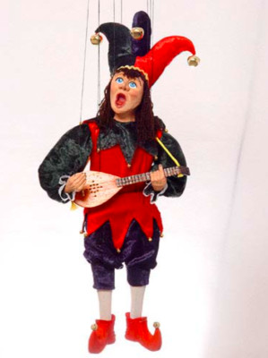 Marionette Jester - Handmade Original Puppet | eBay
