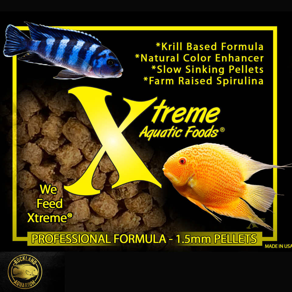 Xtreme Cichlid PeeWee Fish Food 1.5mm Pellet - Xtreme Aquatic Foods | eBay
