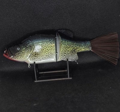 Custom Painted 6in 3oz. Glide Bait Painted In Crappie Pattern. | eBay