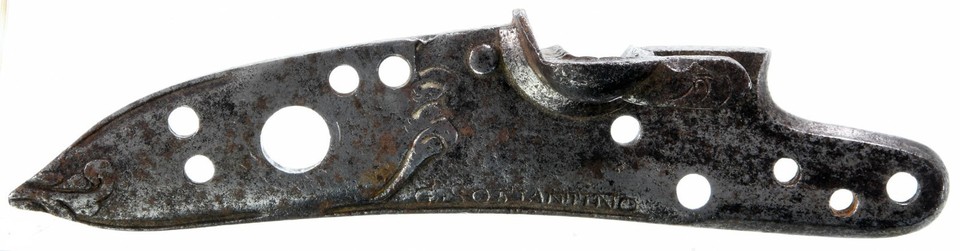 18th CENTURY FLINTLOCK BARREL & LOCK-PLATE . GIOVANNI SOFIANTINO ...