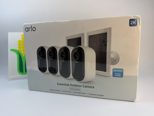 Arlo Wireless 2K HDR Essential 2nd Generation Outdoor Security Cameras ...