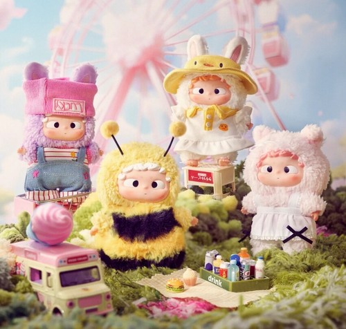 Heyone Ozai Love U Too Pink Rabbit Spring Garden Party Vinyl Action ...