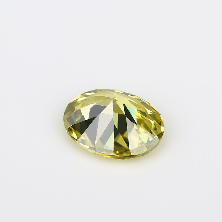 50pcs 3x5~13x18mm White ,Yellow 10 colors Oval cz stone cubic zirconia ...