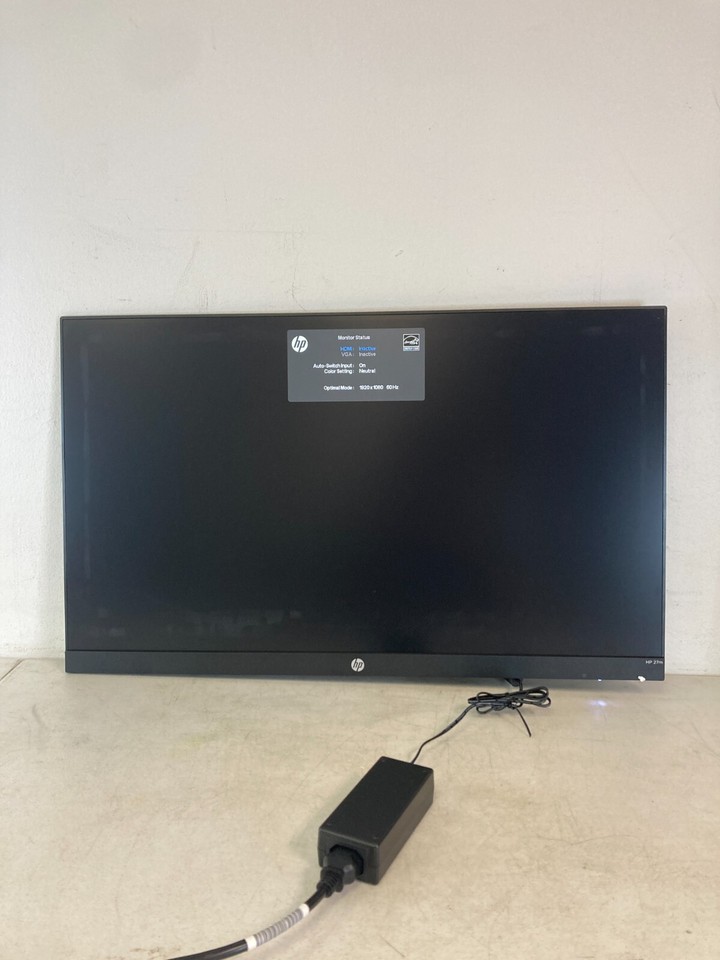 Parts Only* HP 27M 27" Full HD IPS Microedge Monitor 5ms Low Blue Light ...