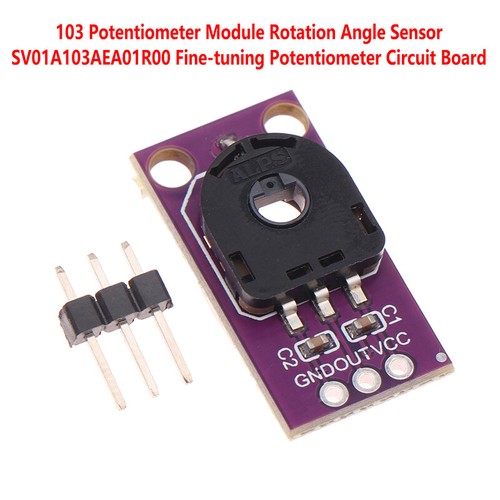 103 Rotary Angle Sensor Fine-Tuning Potentiometer Module ...