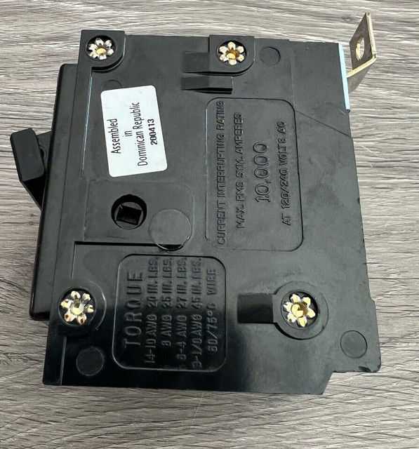 Cutler-Hammer BAB2050 2-Pole 50A 240V Circuit Breaker for sale online ...