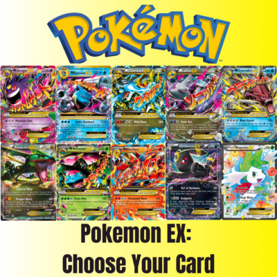 Pokemon Mega EX: Choose Your Card! Ultra Rare English Near Mint Huge ...