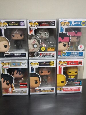 Funko pop! lot Of 6 pops: All pops in perfect condition with protectors ...