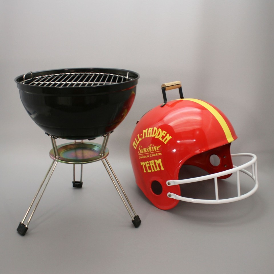 ALL-MADDEN TEAM Football Helmet BBQ Grill Sunshine Cookies Crackers ...
