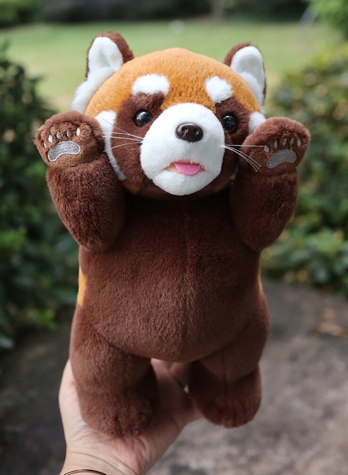 Standing Lesser Red Panda 11" Stuffed Animal Plush Toys Toddler Doll ...