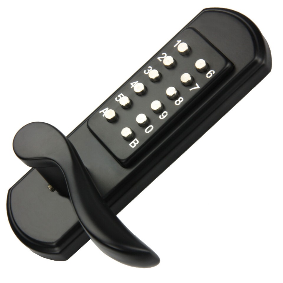 Keyless Mechanical Stainless Steel 304 Door Lock Digital Code Entry ...