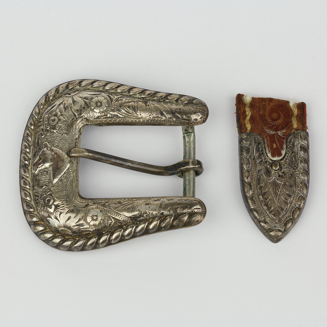 Vintage Keyston Bros. San Francisco Sterling Silver Womens Western Belt ...