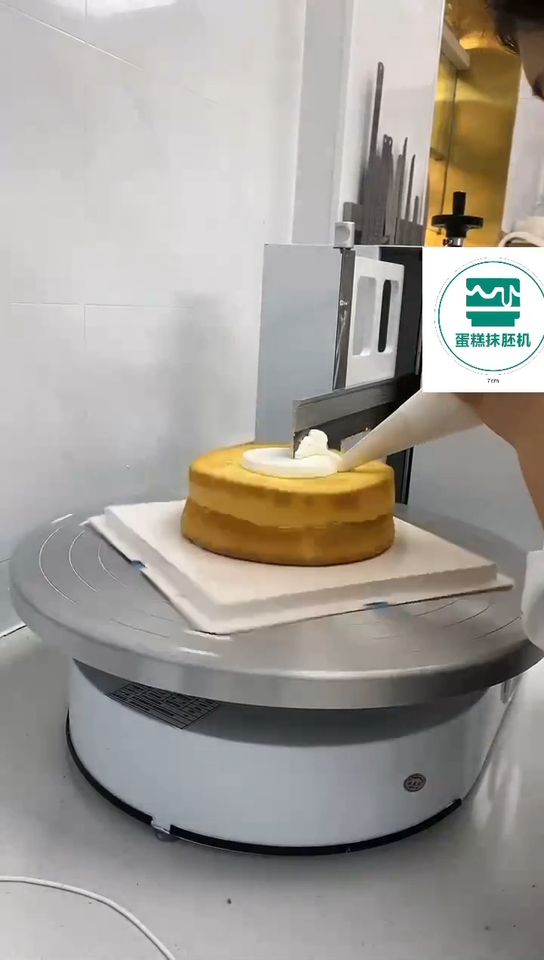 4-18inch Automatic Cake Cream Coating Spreader Machine Cream Icing ...
