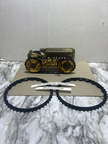 1 pair of new tracks for MARX Tin Litho Wind Up Bulldozer Climbing ...