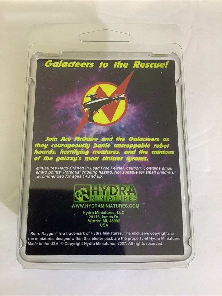 Hydra Miniatures Retro Raygun 30mm Valkeeri Trooper #4 Pack ...