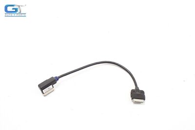 2012 - 2017 AUDI A7 iPHONE iPOD CABLE MUSIC INTERFACE ADAPTER OEM | eBay