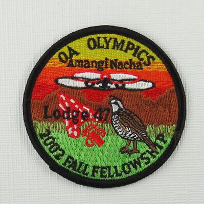 Amangi Nacha Lodge 47 Golden Empire Council BLK Bdr. [OAX166] | eBay