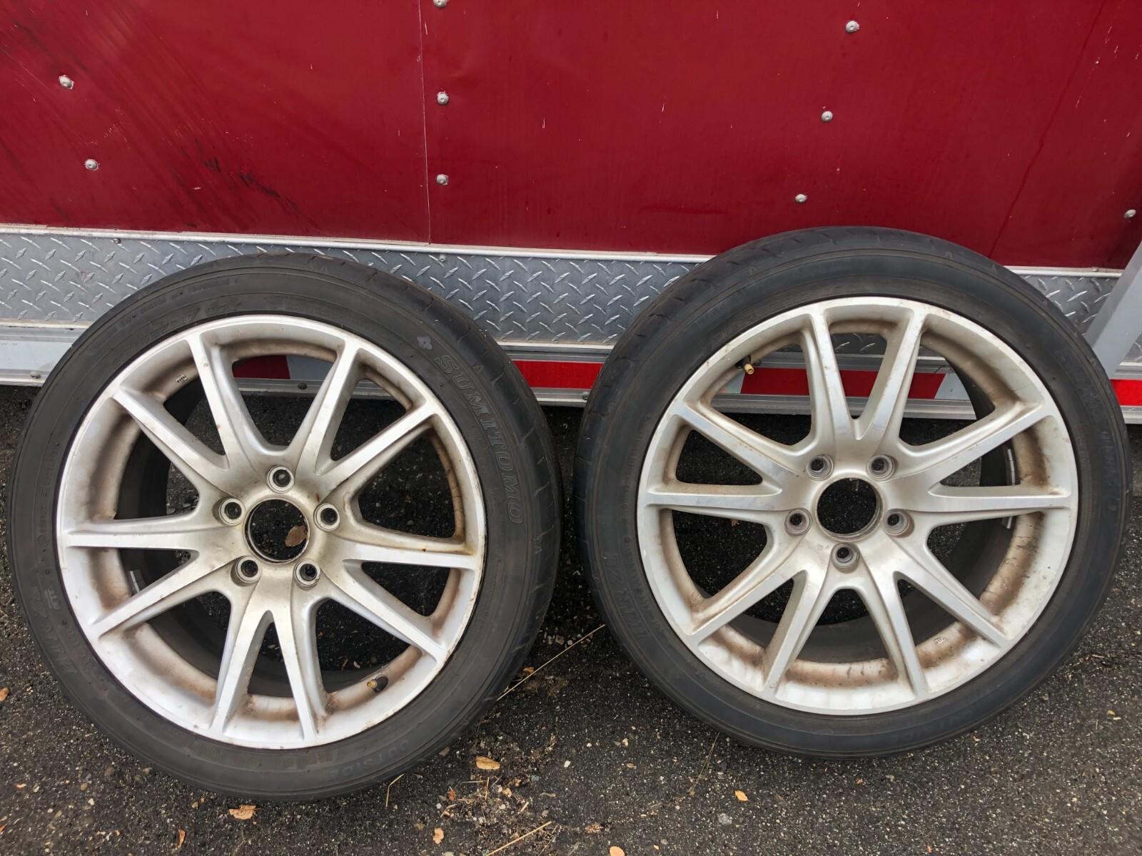 Honda S2000 AP2 OEM wheels rims 17"x7" Sumitomo 215/45ZR17 tires | eBay