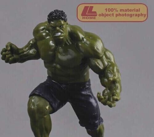 Anime The Avengers Hulk PVC action Figure with base Statue toy Gift ...