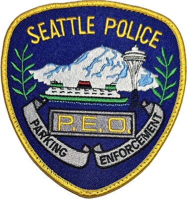 WASHINGTON WA SEATTLE POLICE PARKING ENFORCEMENT OFFICER PATCH MT ...