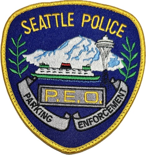 WASHINGTON WA SEATTLE POLICE PARKING ENFORCEMENT OFFICER PATCH MT ...