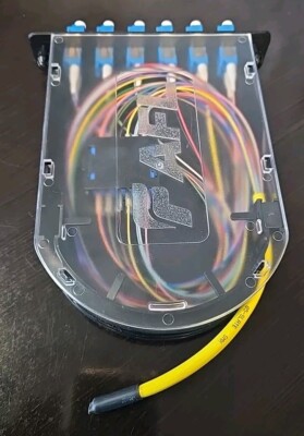 AFL Poli-MOD Loaded Patch & Splice Cassette W/ Pigtails LC/UPC 12F SM ...