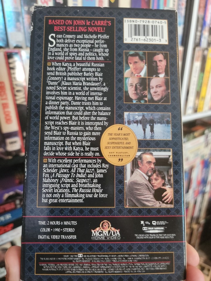 The Russia House 1990 VHS Rare Hard To Find Original Release Version | eBay