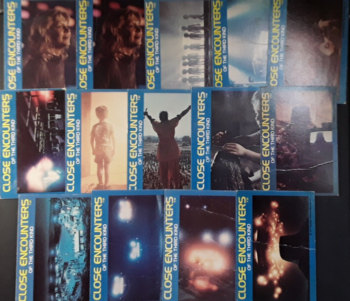 Close Encounters Of The Third Kind Trading Cards (14) 1977 ColPrem Wonder Bread | eBay