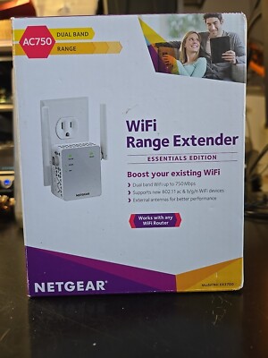 NETGEAR AC750 Wi-Fi Range Extender - EX3700-100NAS | eBay