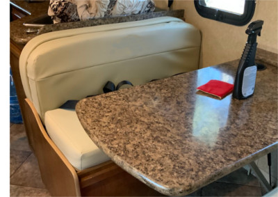 Fits 2015 Thor windsport Custom made luxurious leatherette dinette set covers | eBay