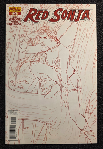 RED SONJA 5 VARIANT Jenny FRISON BLOOD RED Ultra LIMITED Only 50 COPIES ...