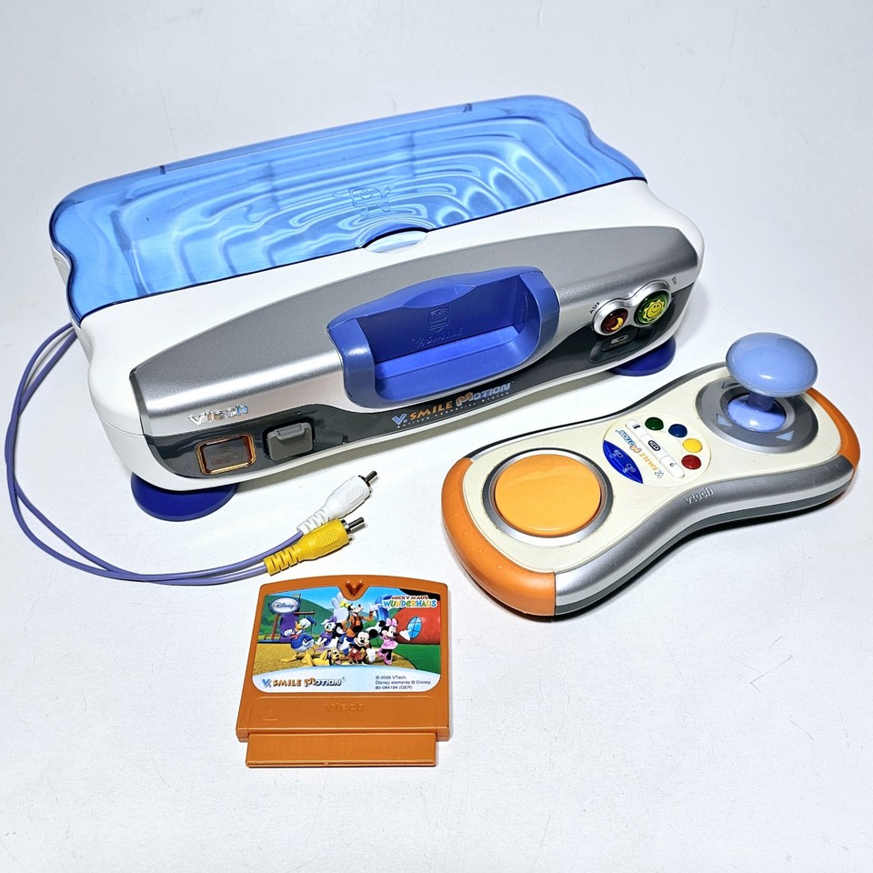 VTech v.Smile Motion Console Incl. Controller & Mickey Mouse Clubhouse ...