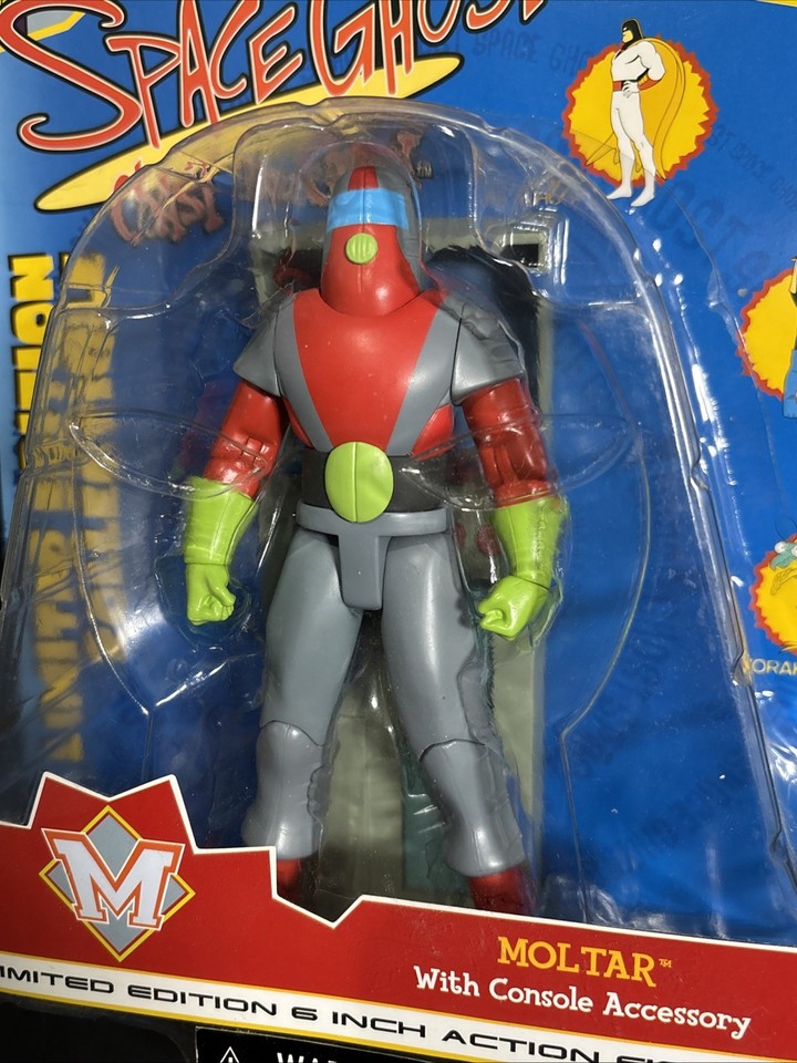 Space Ghost Coast To Coast Moltar W/ Consule! RARE Hanna-Barbera Action ...