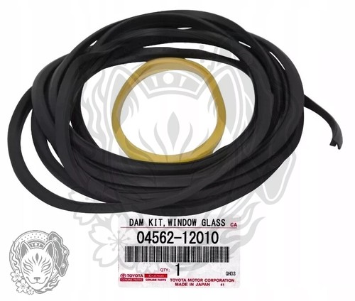 Toyota Lexus Genuine OEM 04562-12010 Windshield Glass Moulding Dam Kit ...