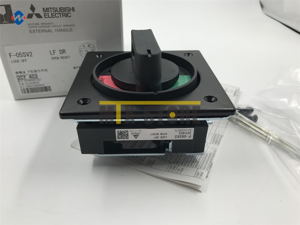 1PC NEW Mitsubishi circuit breaker operating handle F-05SV2 LF DR | eBay