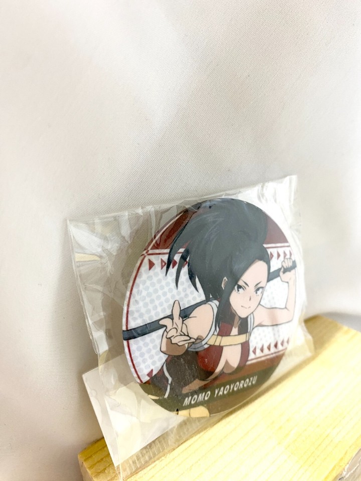 Momo Yaoyorozu My Hero Academia MHA Button Badge Bandai Namco Toei Rare ...