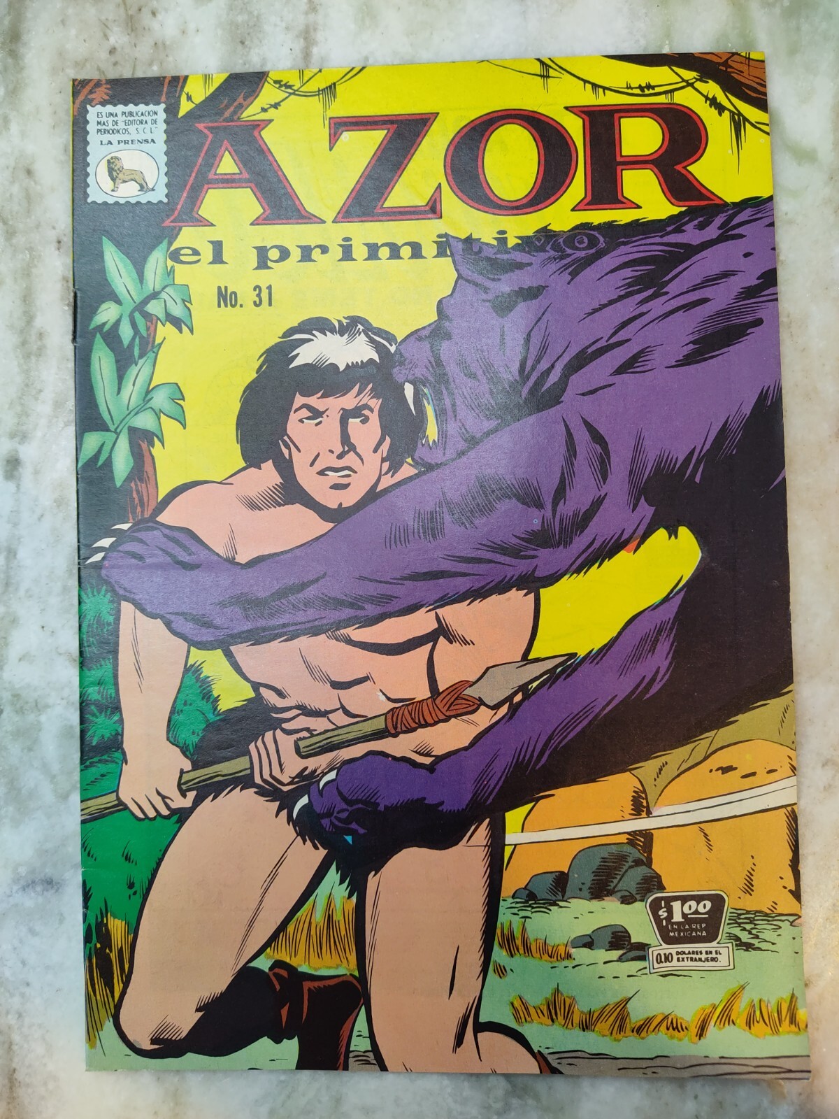 Azor el Primitive #31 Mexico Spanish 1966 Comic Book | eBay