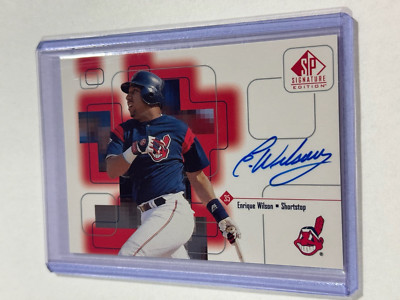 SP Signature Edition 1999 Autograph Auto Enrique Wilson | eBay