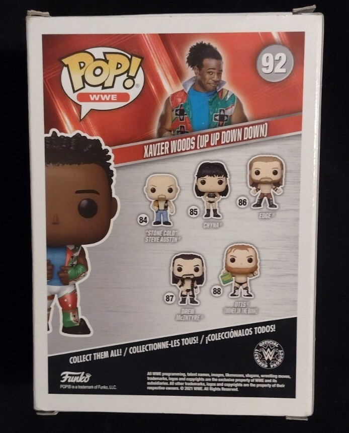 WWE Xavier Woods - Up Up Down Down Target Exclusive Funko Pop | eBay