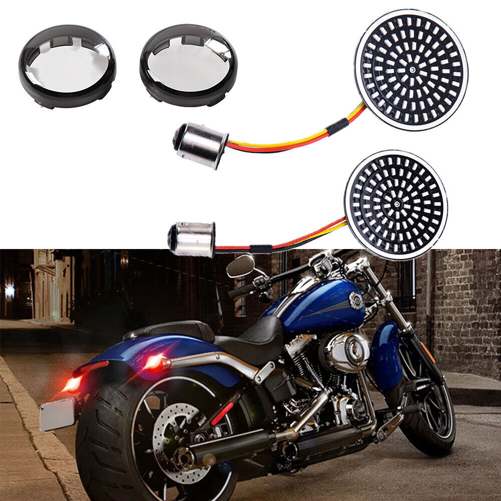 1157 LED Brake Rear Turn Signal Blinker Brake Light For Harley Street ...