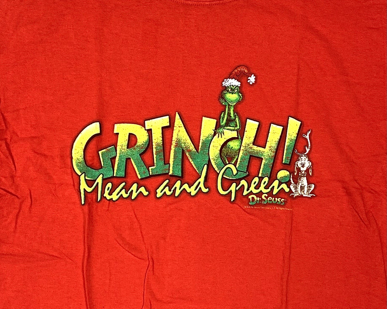 Grinch! Mean & Green Dr. Seuss & Max Reindeer T-shirt… - Gem
