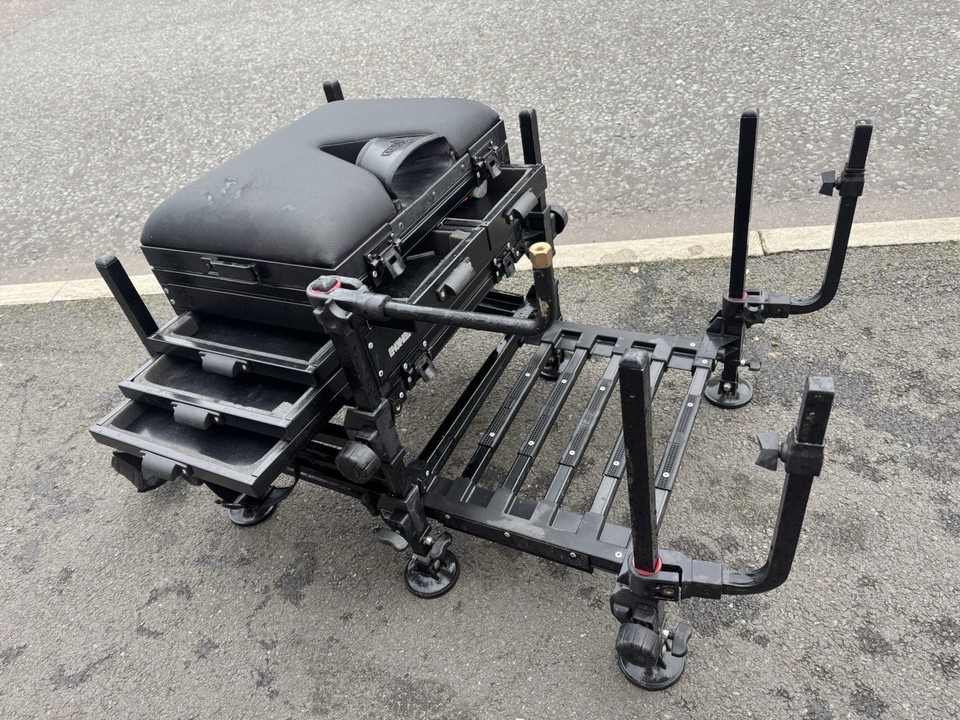Milo Tardis Match Plus Seat Box Pole Coarse Fishing Seatbox Footplate ...