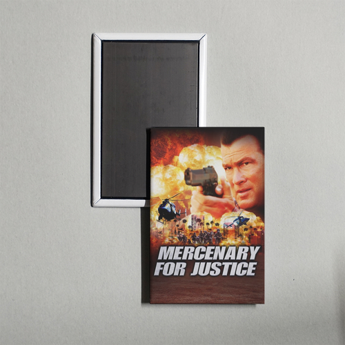 Mercenary for Justice Mini Movie Poster Fridge Locker Magnet | eBay