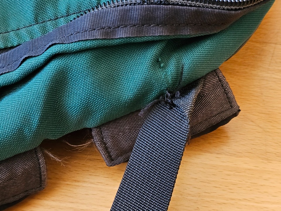 Vintage 90s THE NORTH FACE Green Backpack Hiking Straps Hip Belt ...