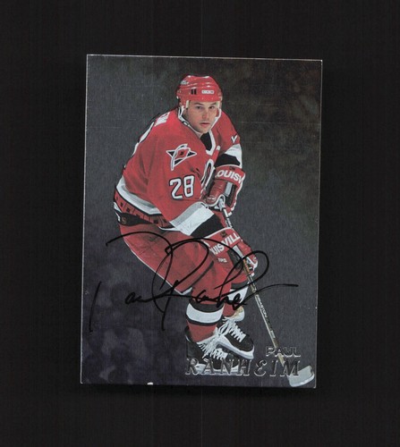 1998-99 Be A Player Autographs #176 Paul Ranheim | eBay