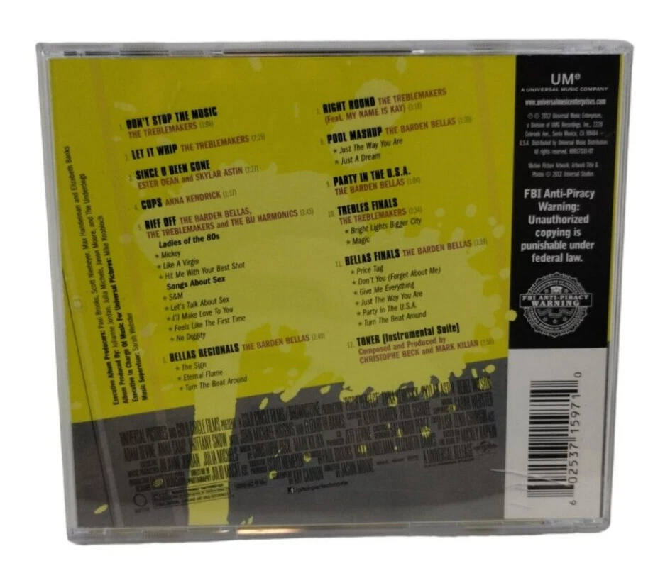 Pitch Perfect Treblemakers Brian Silver