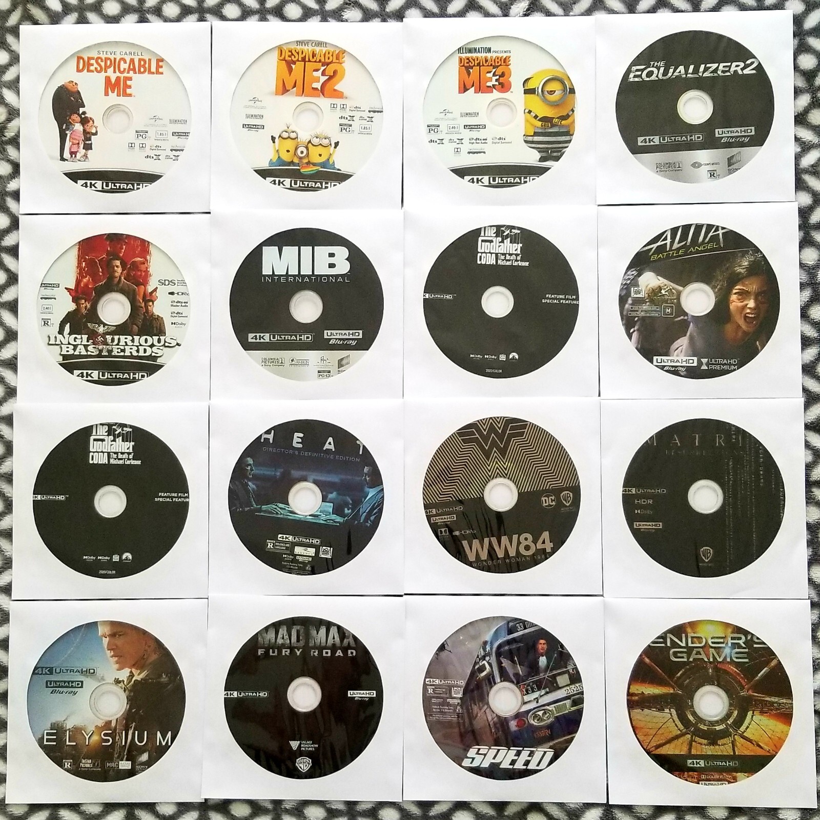 4K Ultra HD Lot (DISC ONLY) Like New | eBay